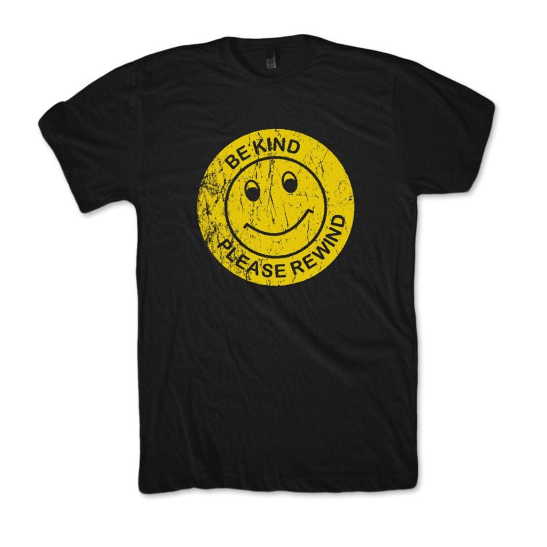 VHS Rental Be Kind Rewind Vintage 90s Video Store Sticker T-shirt - Etsy