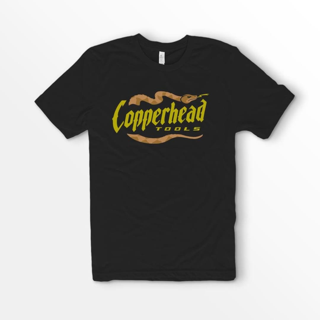 Copperhead Tools Shirt, Power Tool Logo Shirt, Vintage Tools T Shirt ...