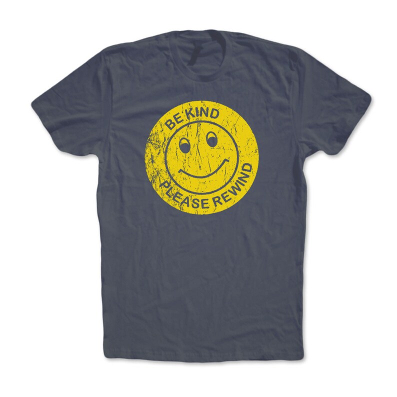 VHS Rental Be Kind Rewind Vintage 90s Video Store Sticker T-shirt - Etsy