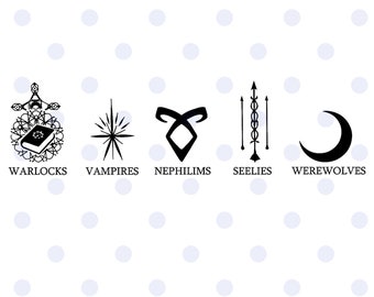 Shadowhunters runes | Etsy