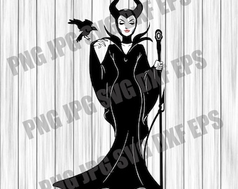 Maleficent svg | Etsy