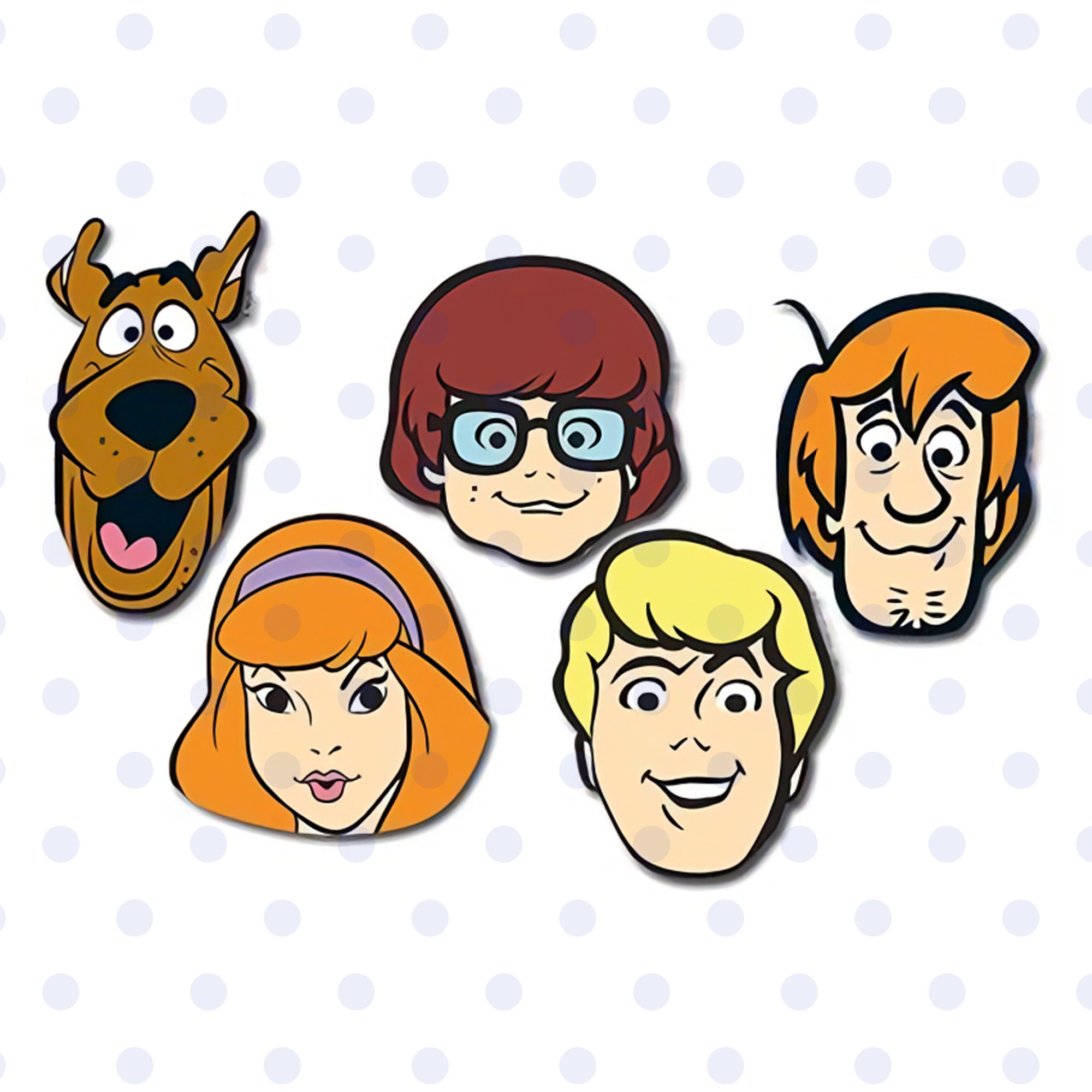 Scooby Doo svg Scooby Doo clipart Shaggy svg Fred svg Velma | Etsy