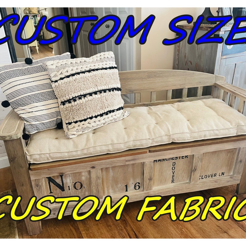 Custom Bench Cushion - Etsy