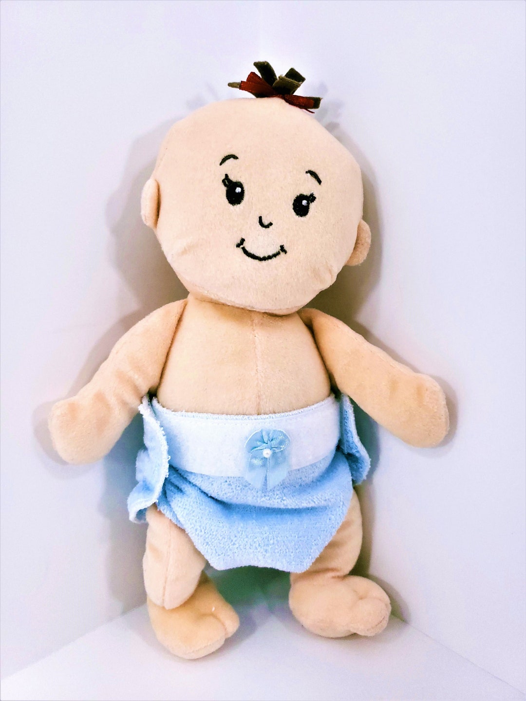 Small Thick Terry Doll Diaper Fit Dolls Like 12 Inch WEE Baby Stella ...