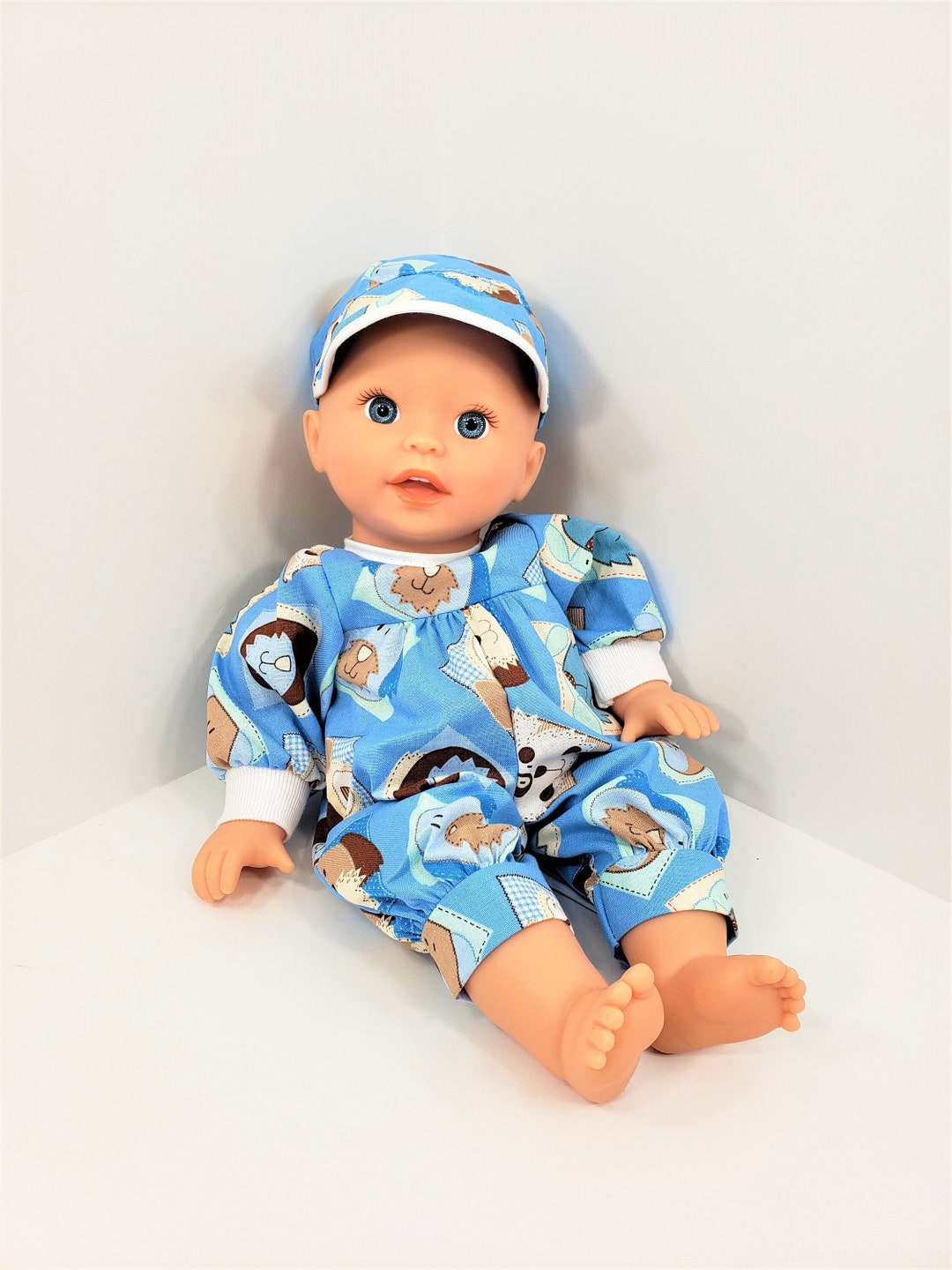12" - 14" Puppy Dog Romper, Fit Dolls Like Adora, Corolle, Gotz, Lee ...