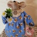 Mouse Doll, Primitive Country Mouse Doll, Gift for Her. Bee Kind Doll ...
