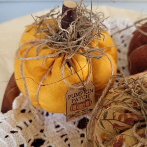 Set of Three Mini Pumpkins for Your Fall Decor. Fall Decor Gift ...