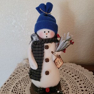Country Snowman, Country Primitive Snowman, Rustic Snowman Winter ...