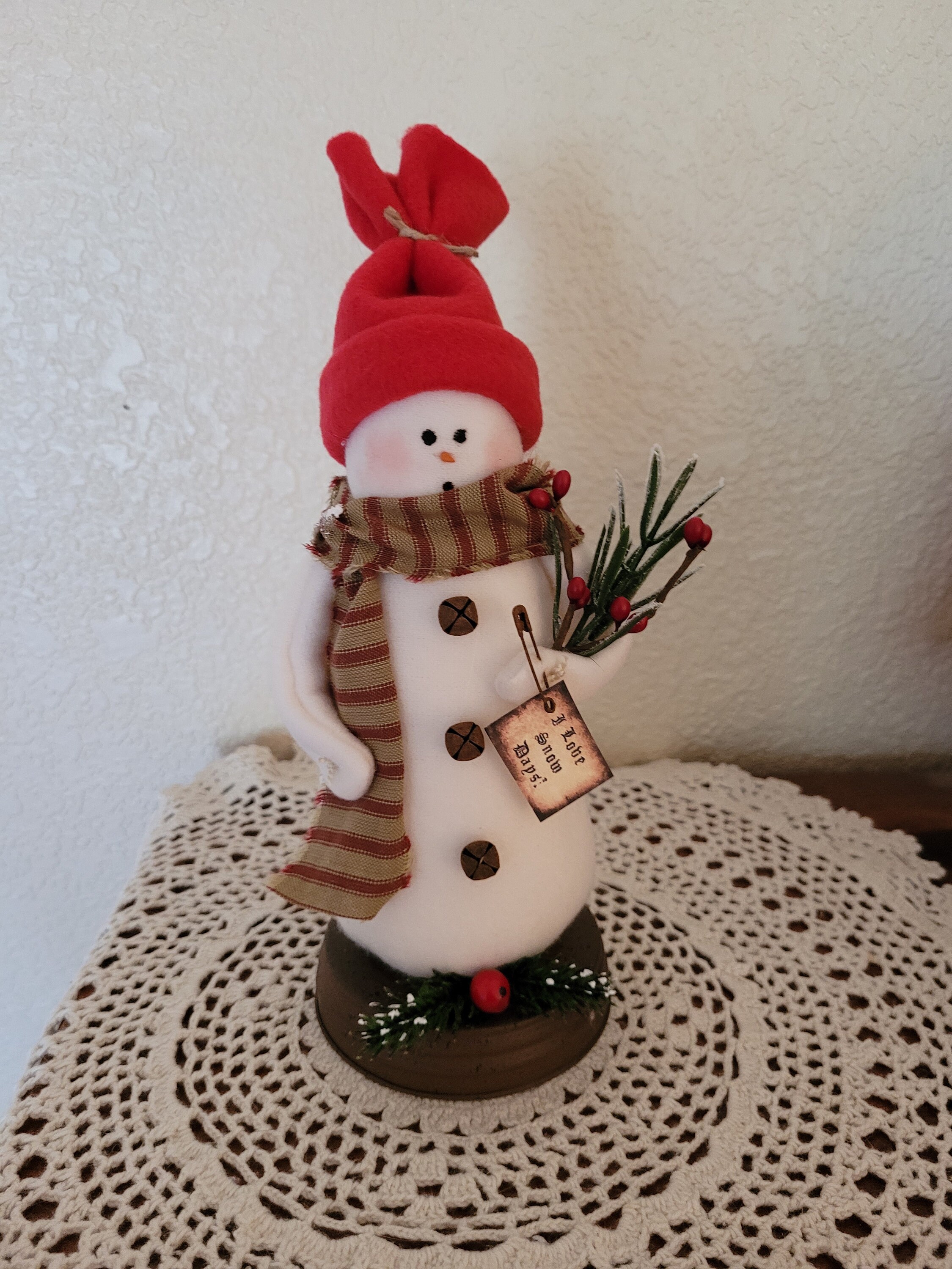 Country Snowman, Country Primitive Snowman, Rustic Snowman Winter ...