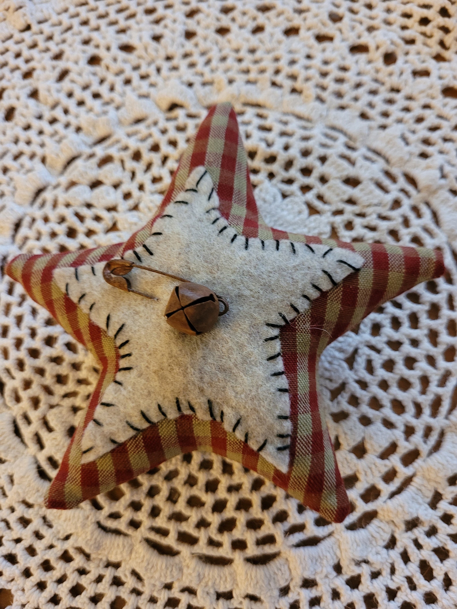 Star Bowl Fillers Homespun Star Ornies Country Decor Primitive Stars ...