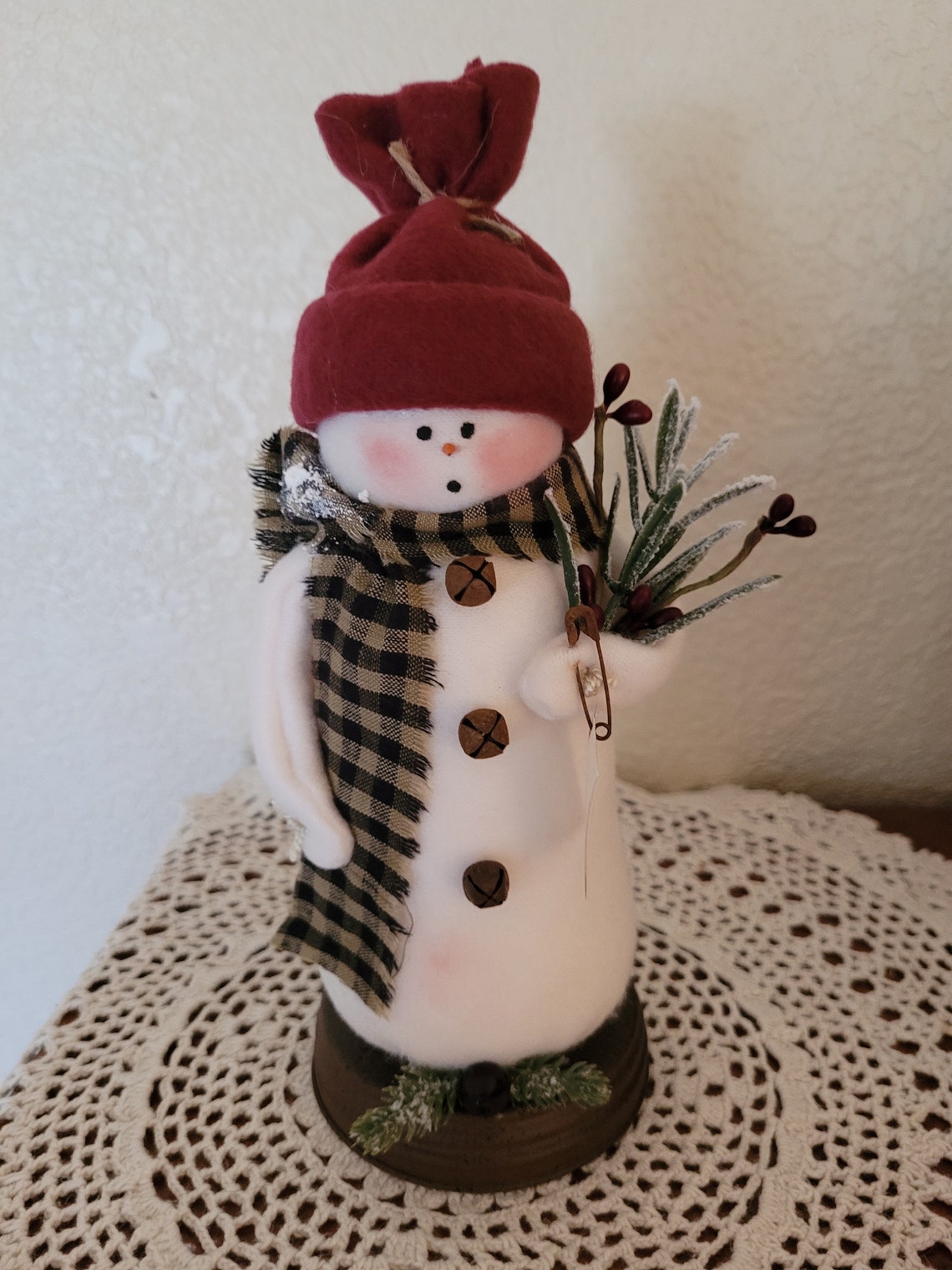 Country Snowman, Country Primitive Snowman, Rustic Snowman Winter ...