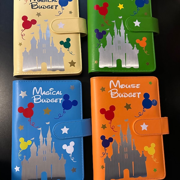 Mickey Mouse on Budget Binder - Etsy