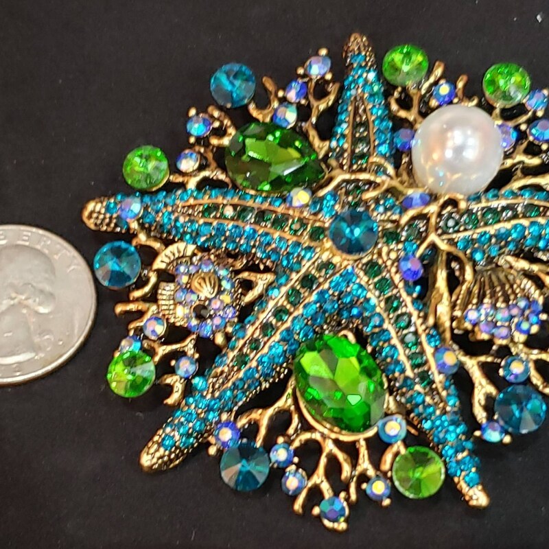 Starfish Brooch - Etsy