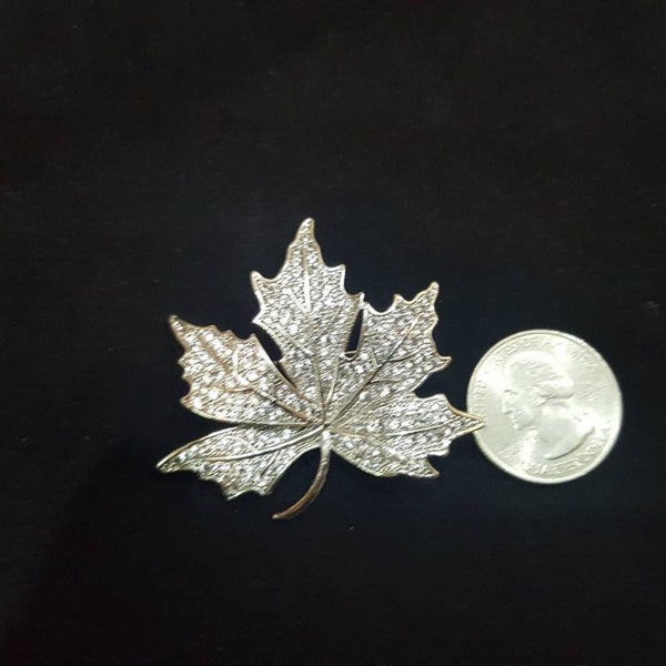 Maple Leaf Brooch - Etsy