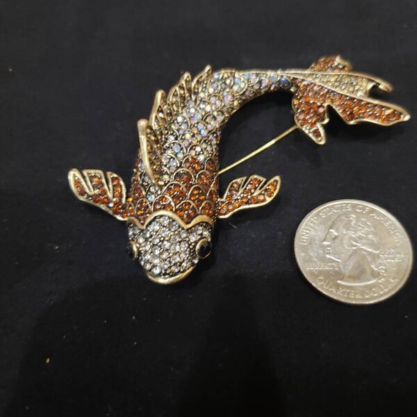 Koi Fish Brooch - Etsy