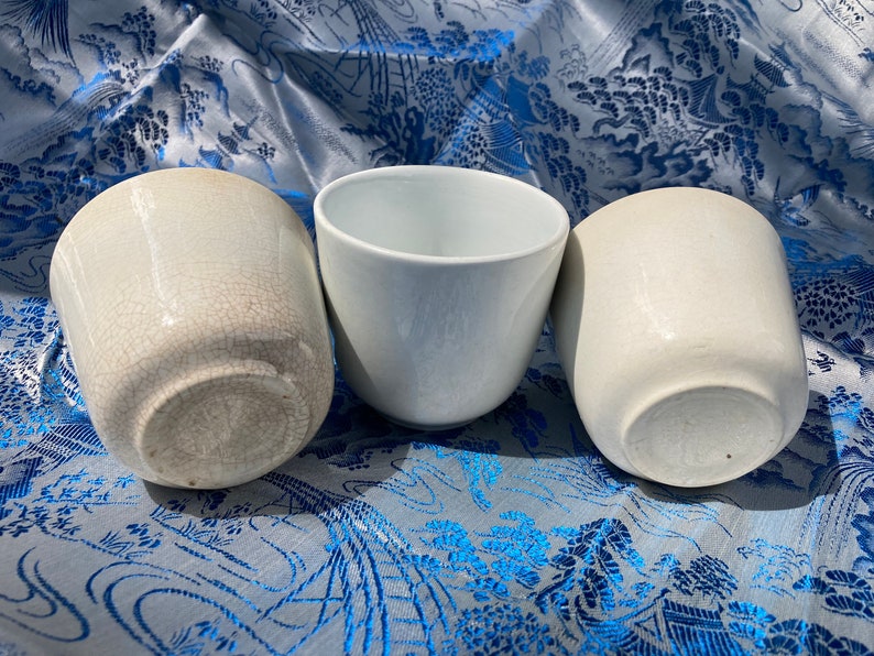 Iron Stone Handless Cups - Etsy