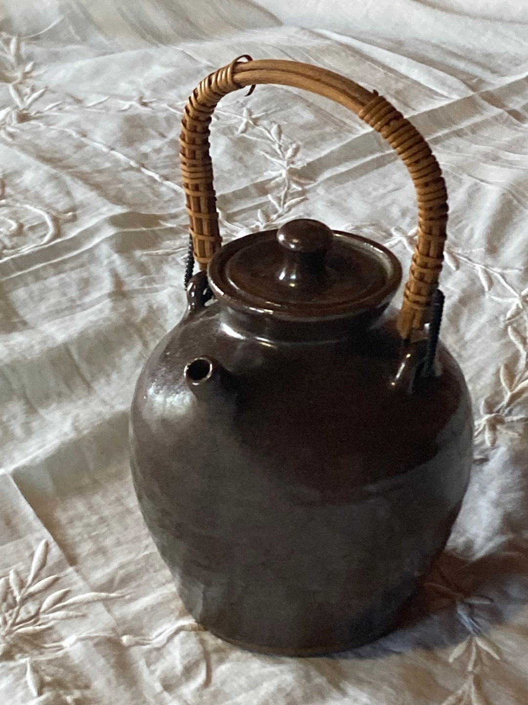 Pottery Teapot - Etsy