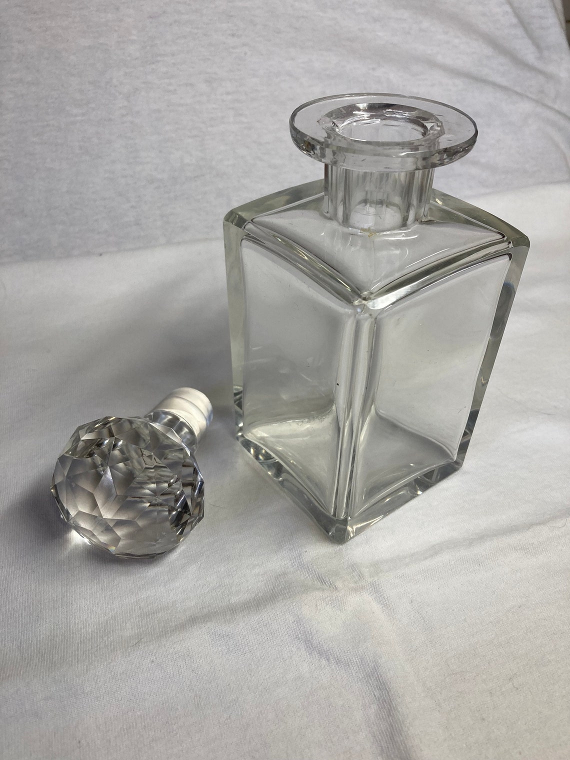 Leaded Glass Bottle - Etsy
