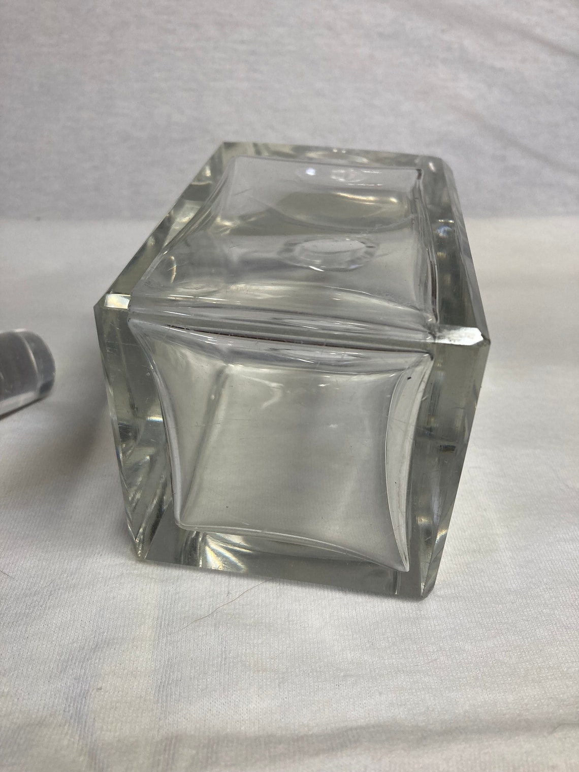 Leaded Glass Bottle - Etsy