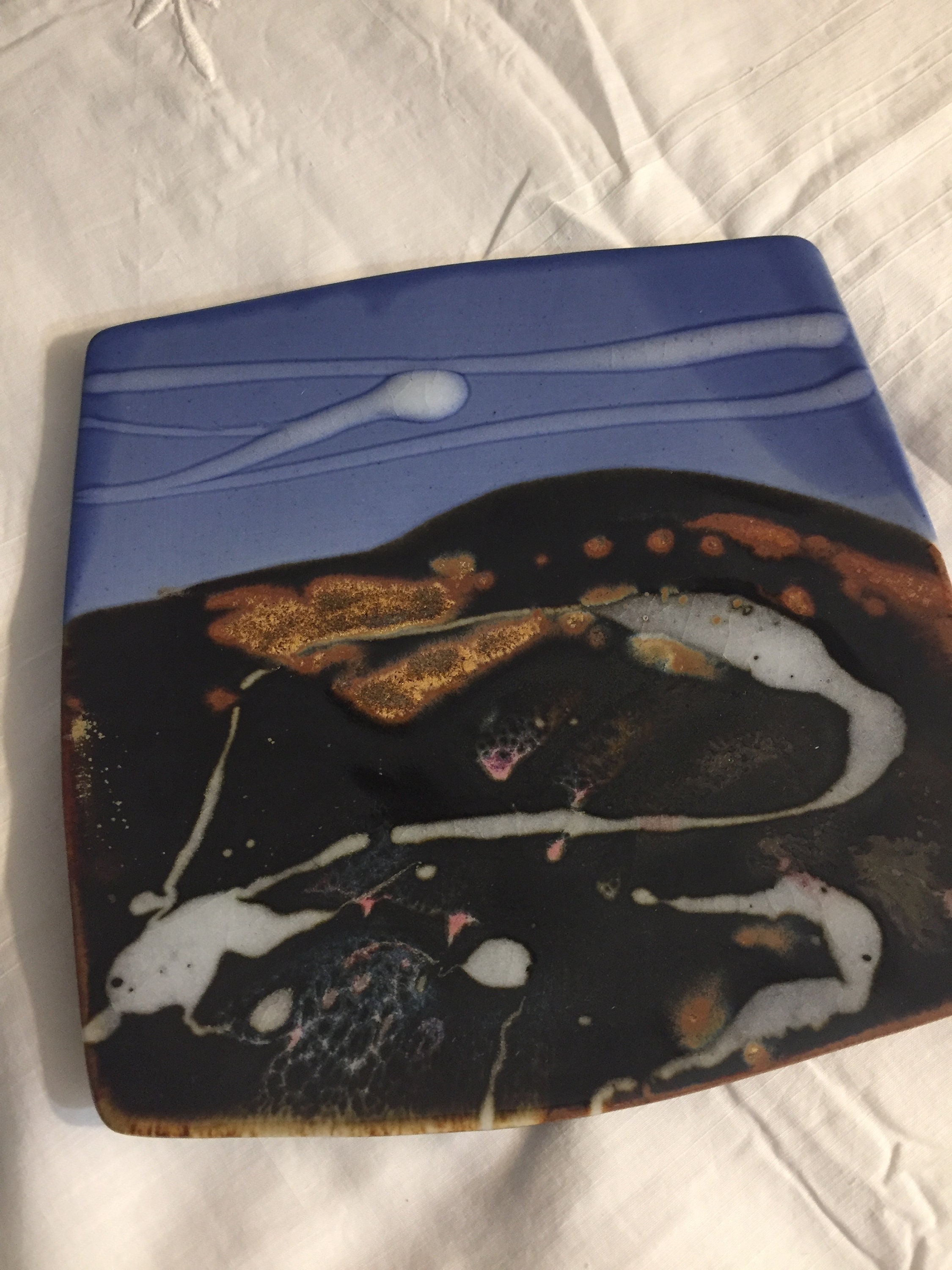 Art Pottery Plaque - Etsy