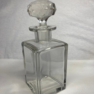 Leaded Glass Bottle - Etsy