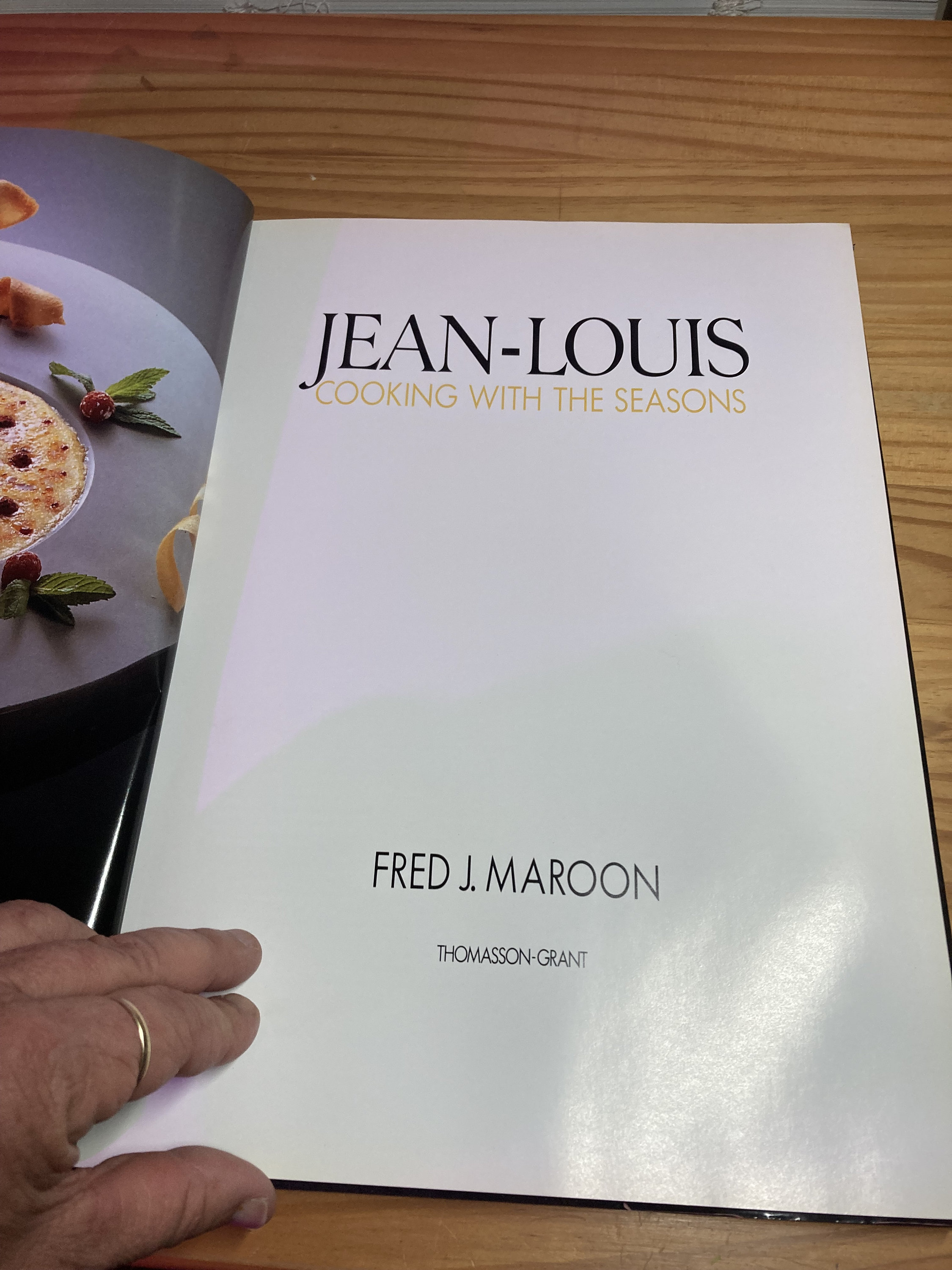 Jean-louis Cook Book - Etsy