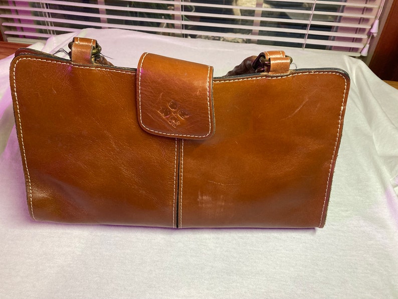 Patricia Nash Leather Handbag - Etsy