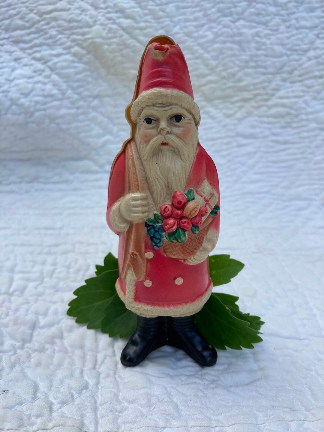 Celluloid Santa - Etsy