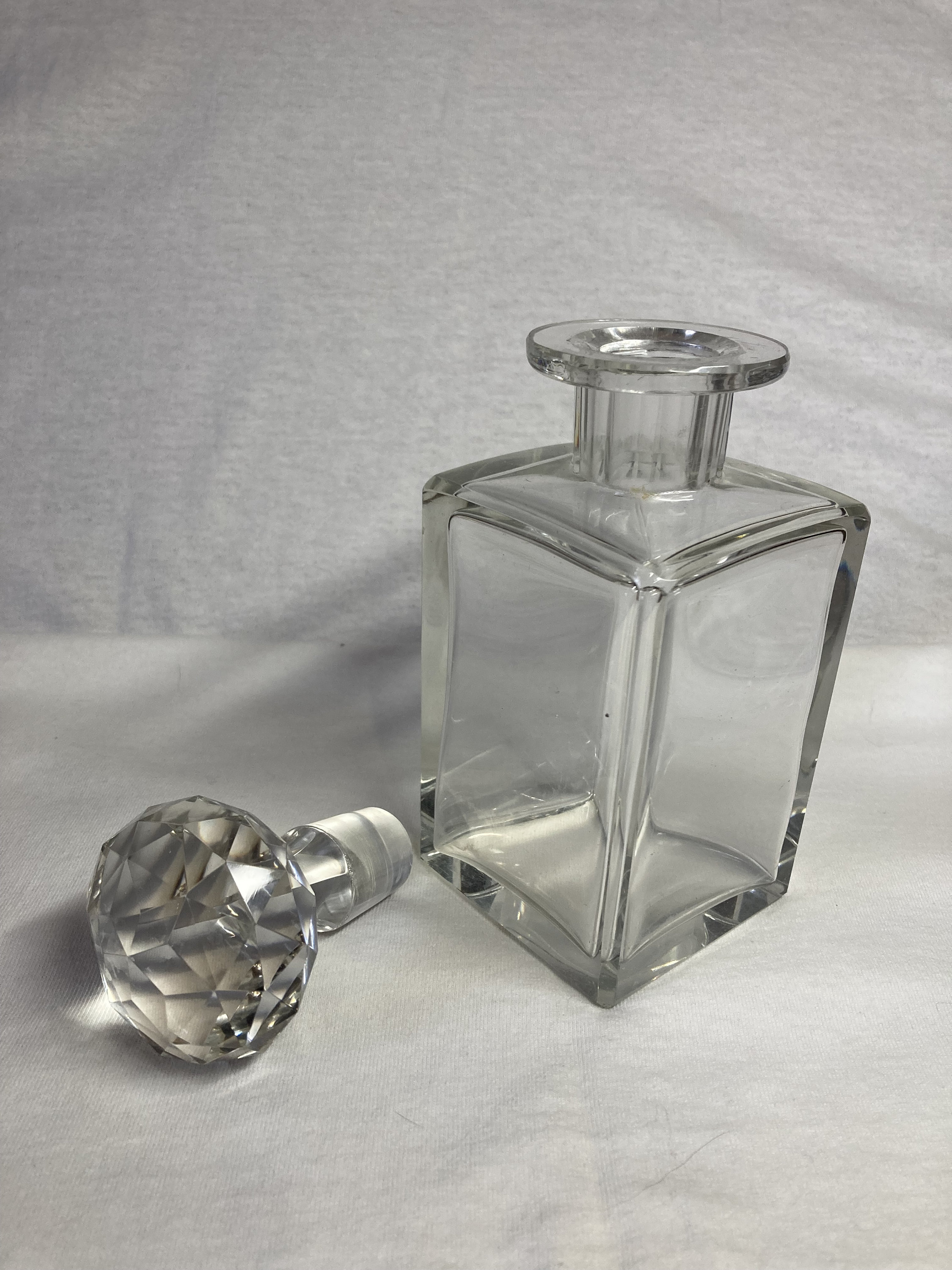 Leaded Glass Bottle - Etsy