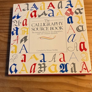 Calligraphy Source Book - Etsy