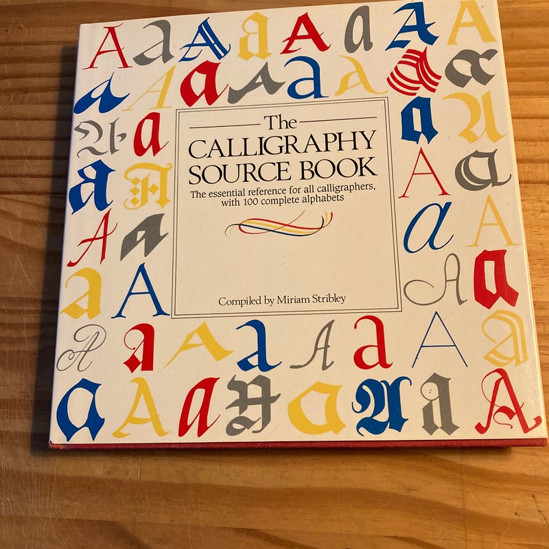 Calligraphy Book - Etsy