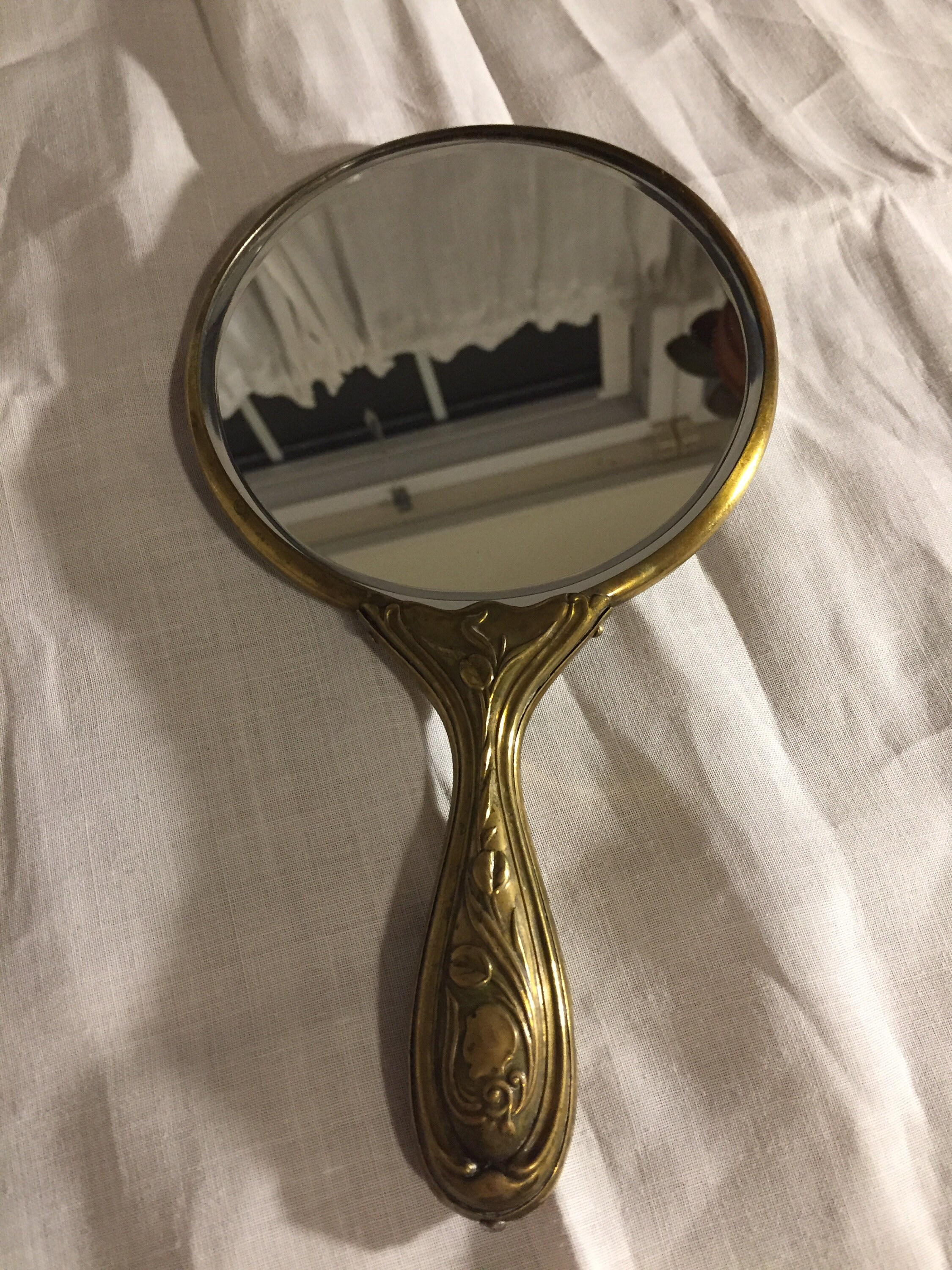 Jasper Wear Mirror and Brush Set - Etsy