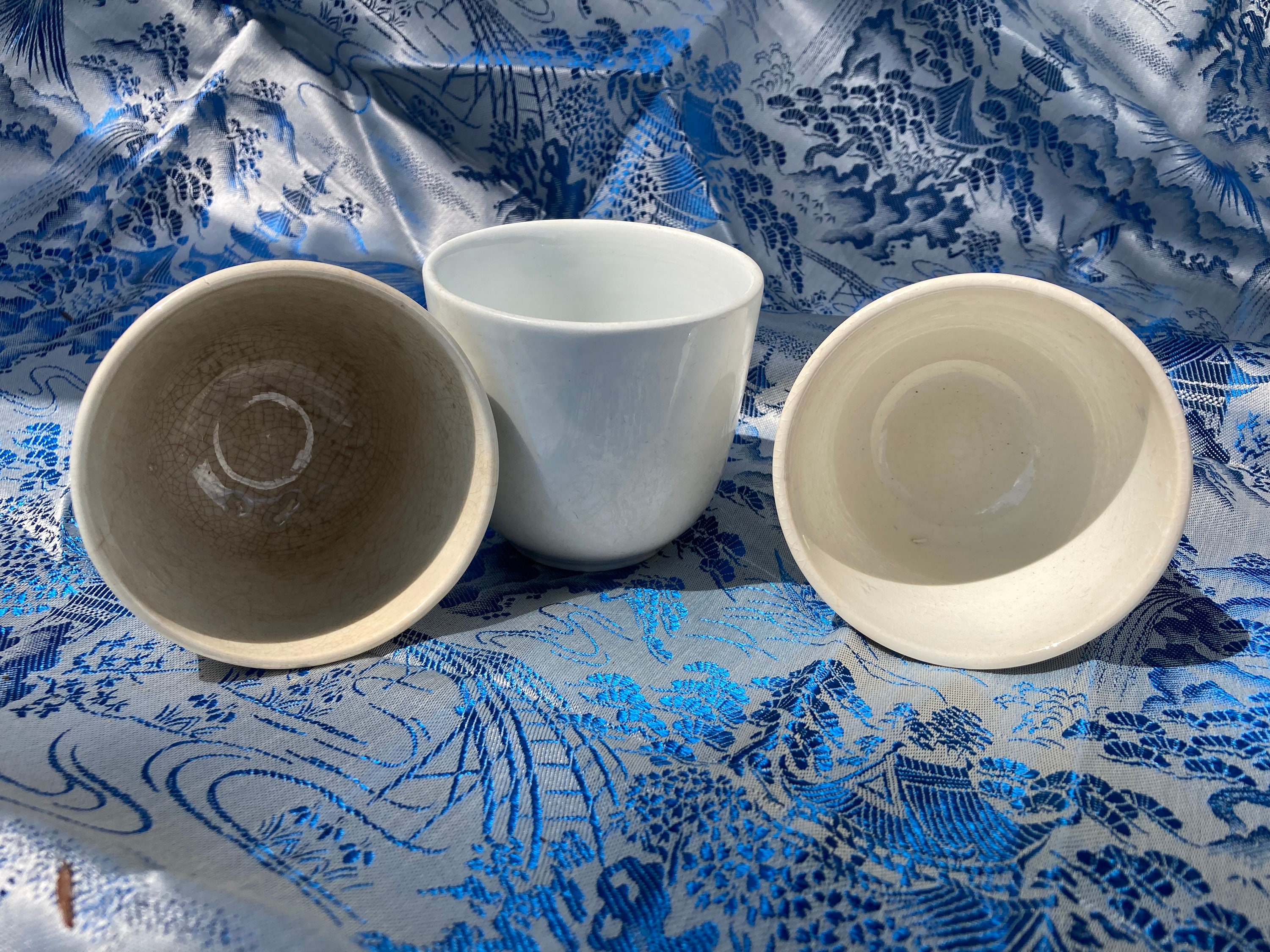 Iron Stone Handless Cups - Etsy
