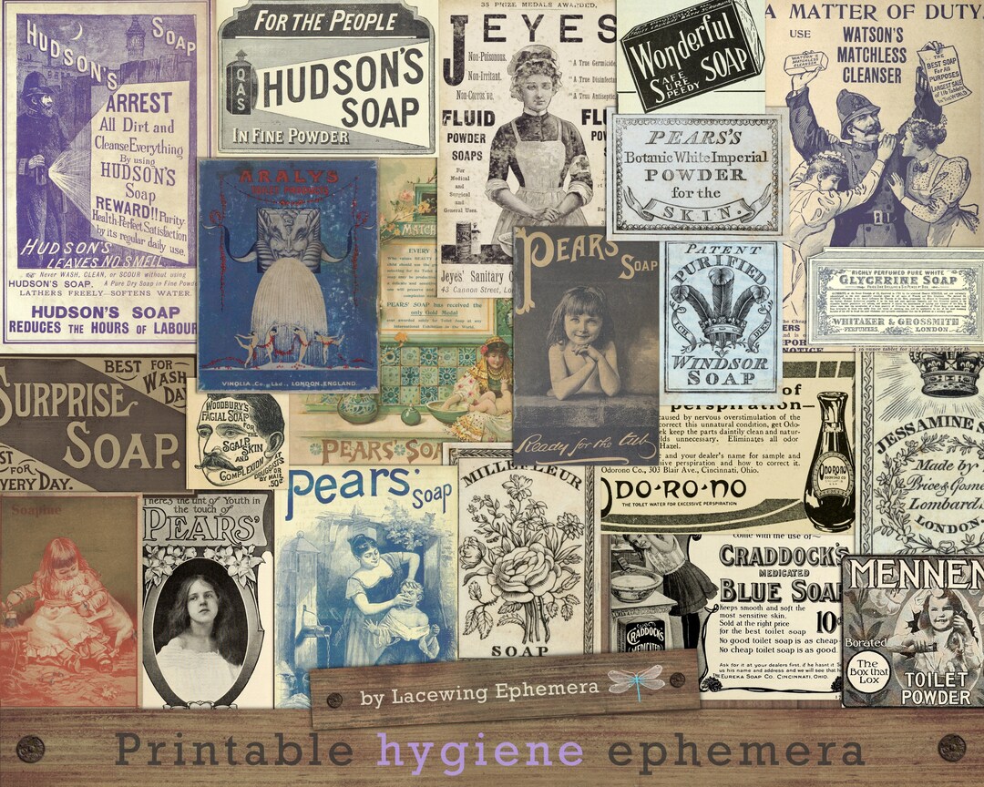 Printable Vintage, Soap Ads, Pear's Soap, Hygiene, Cleansing, Soap ...