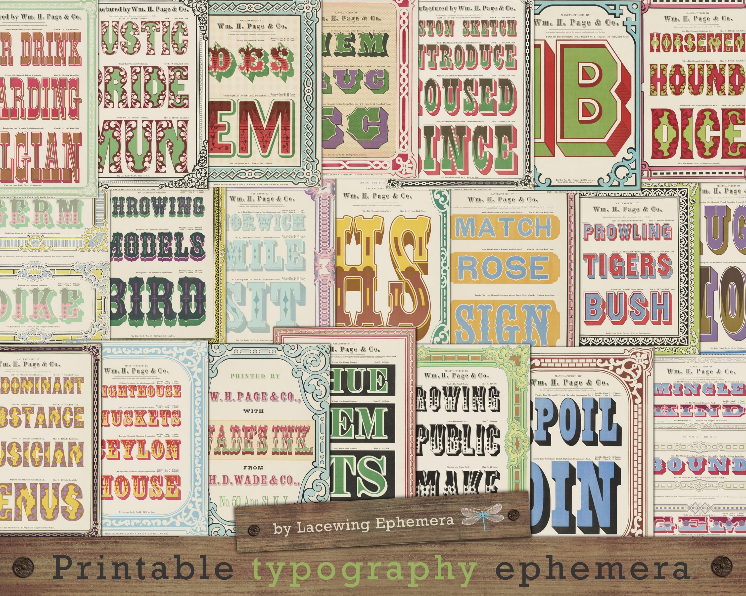 Vintage Typography Poster
