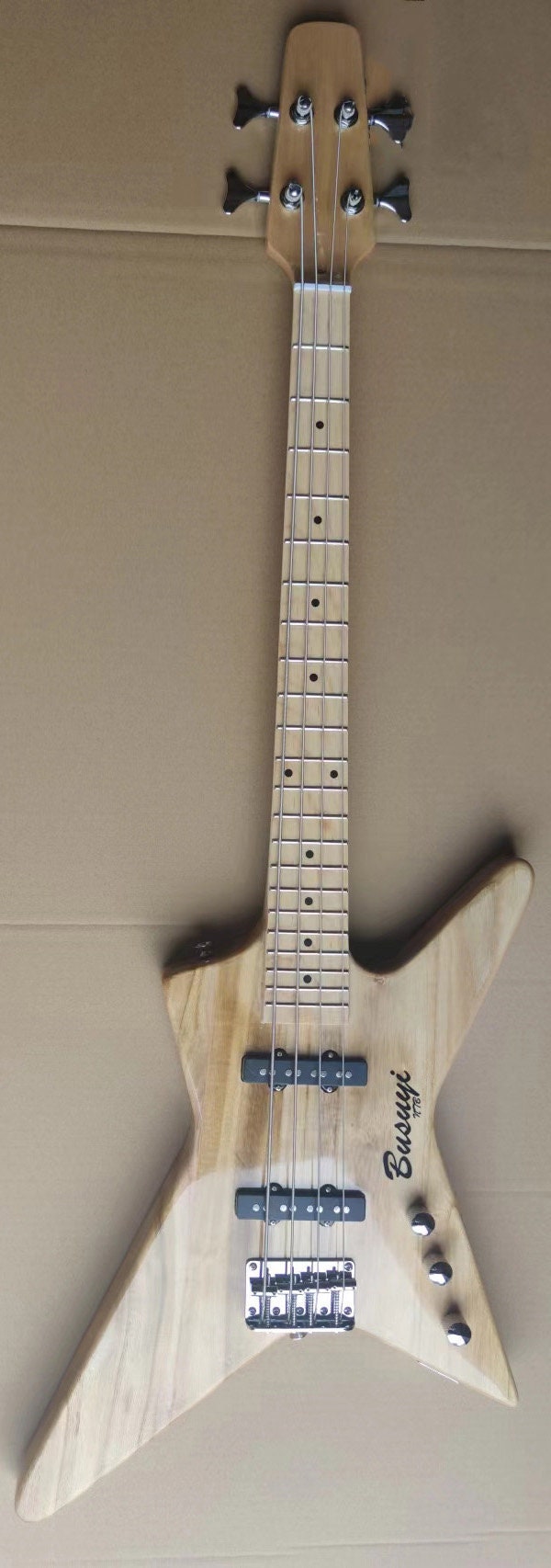 4 String Short Scale Bass Set Neck Busuyi Guitar - Etsy