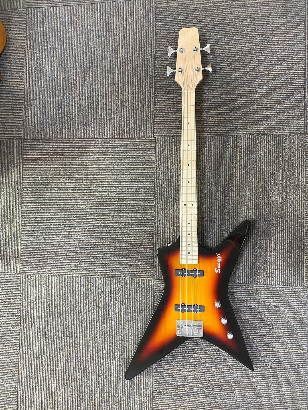 4 String Short Scale Bass Bolt-on Busuyi Guitar - Etsy