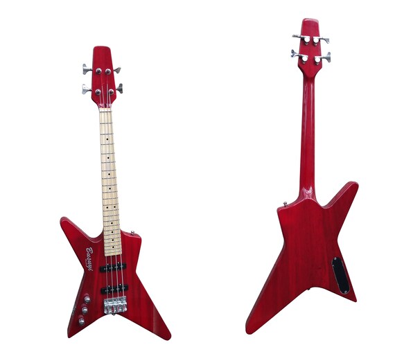 4 String Short Scale Bass Set Neck Busuyi Guitar | Etsy