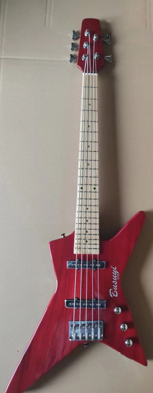 4 String Short Scale Bass Set Neck Busuyi Guitar - Etsy