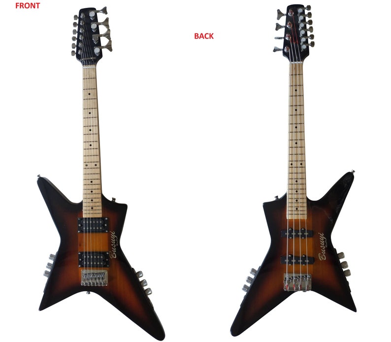 4 String Short Scale Bass / 6 String Lead 2019 Busuyi Guitar | Etsy