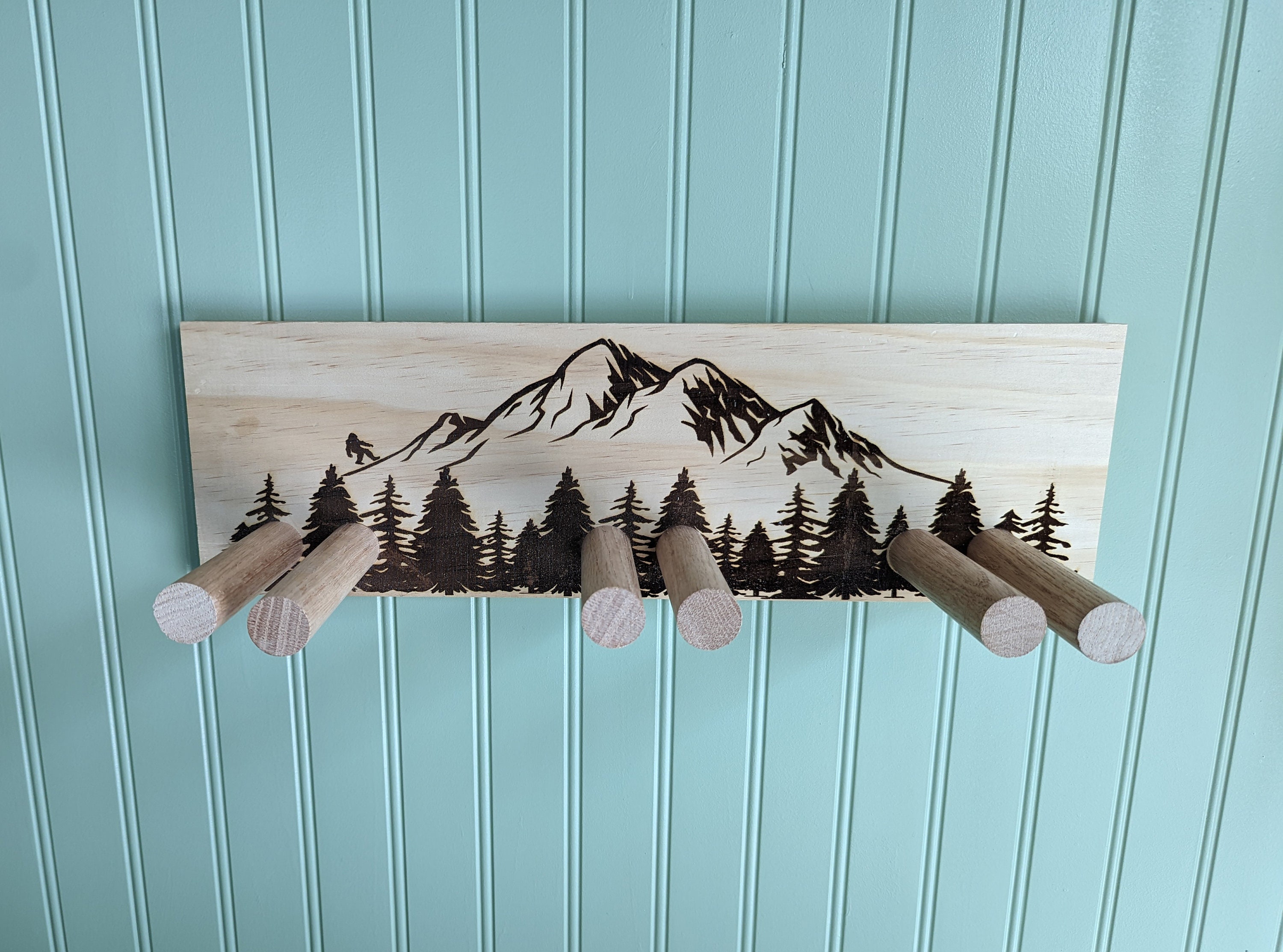 Wall Mounted Ski Rack - Etsy