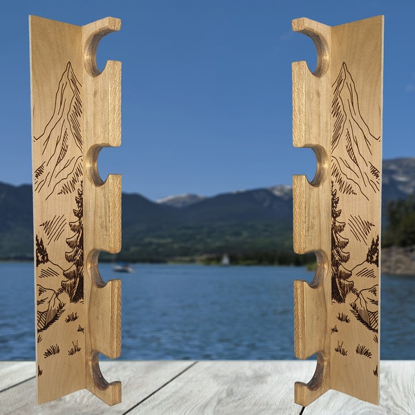 Fishing Rod Wall Mount - Etsy