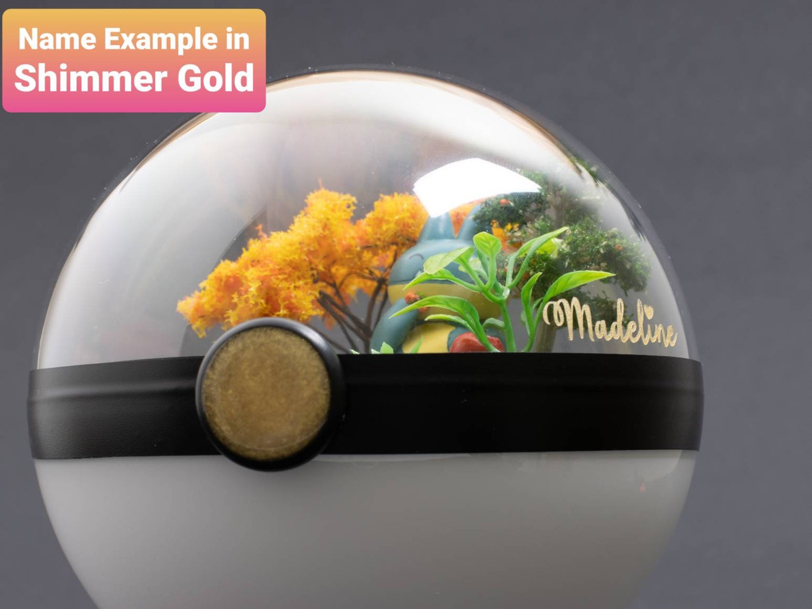 Pokemon Terrarium Sweet Paradise Pokeball Diorama/ Custom/100mm /120mm ...