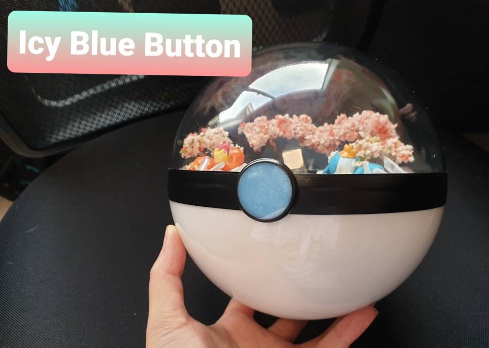 Pokemon Terrarium Sweet Paradise Pokeball Diorama/ Custom/100mm /120mm ...