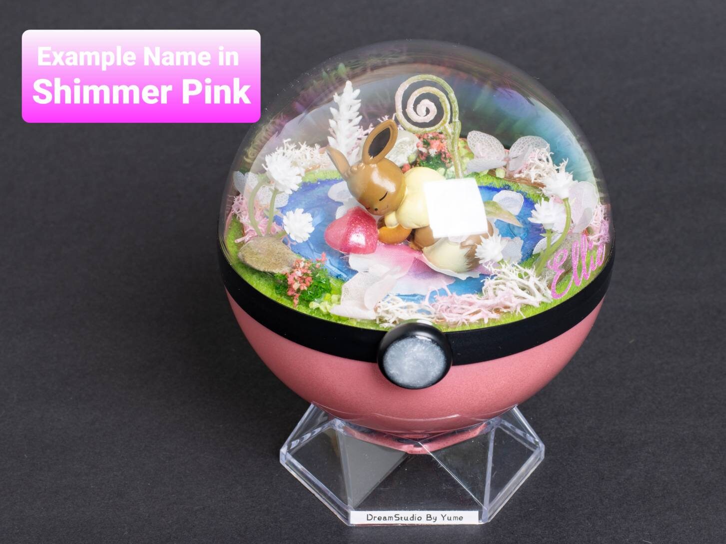 Pokemon Terrarium / Pokeball Diorama / 10cm/4inch & 12cm/4.7inch ...