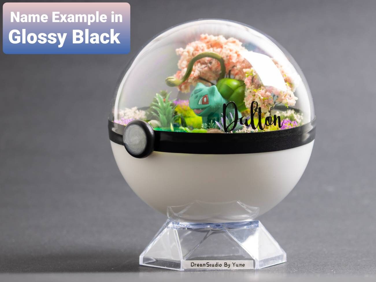 Pokemon Terrarium, Pokeball Diorama in Autumn Stream Terrain, Two ...