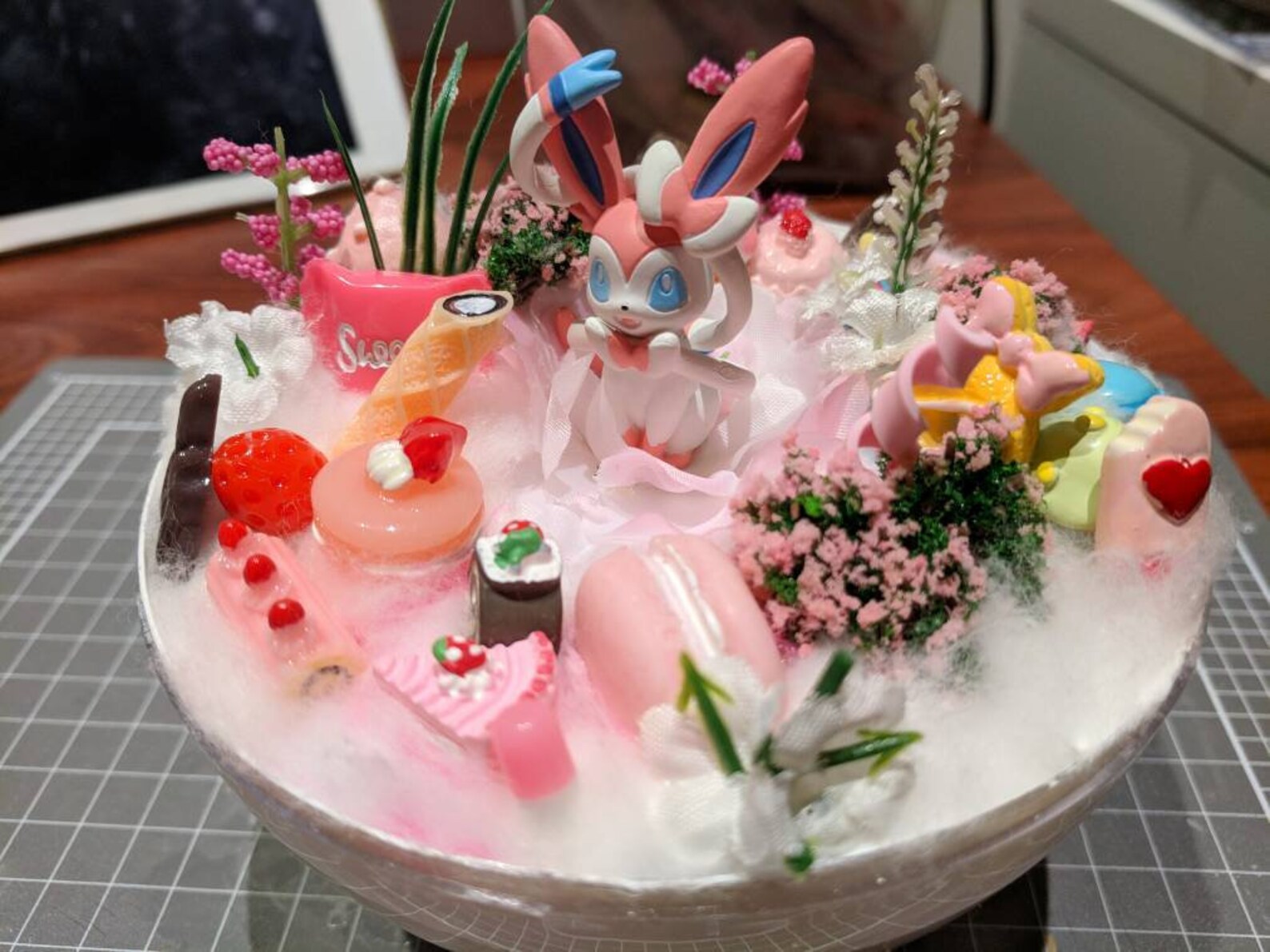 Pokemon Terrarium Sweet Paradise Pokeball Diorama/ Custom/100mm /120mm ...