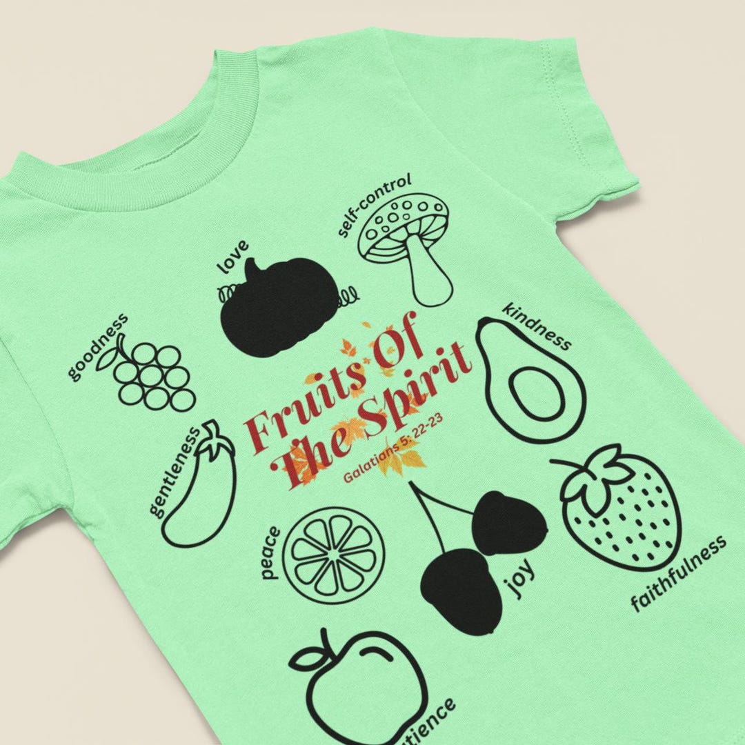 Fall Fruit of the Spirit T-shirt, Sweatshirt, Faith Based Children ...