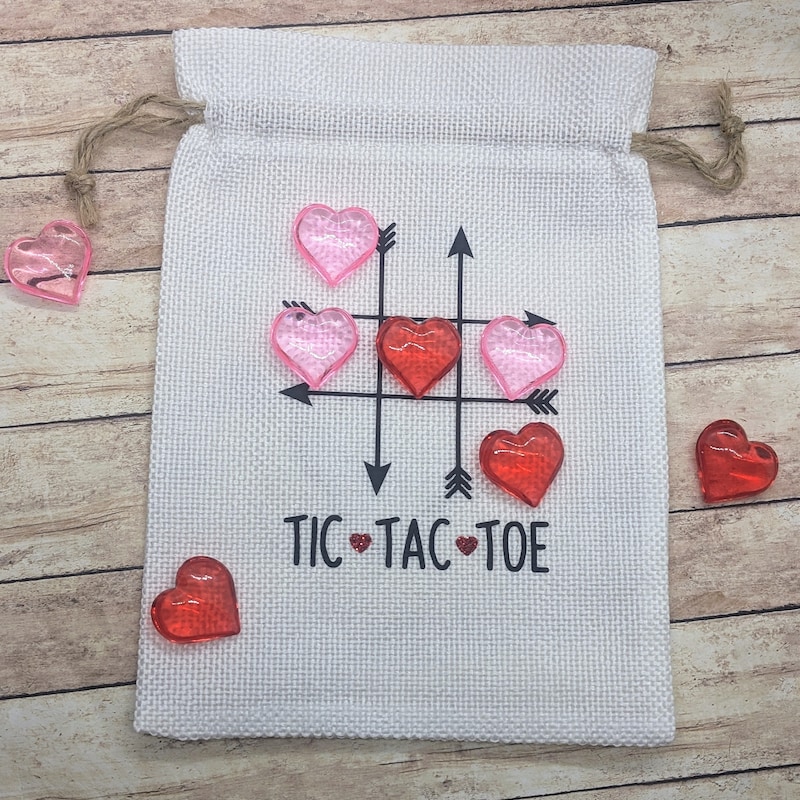 Heart Tic Tac Toe - Etsy