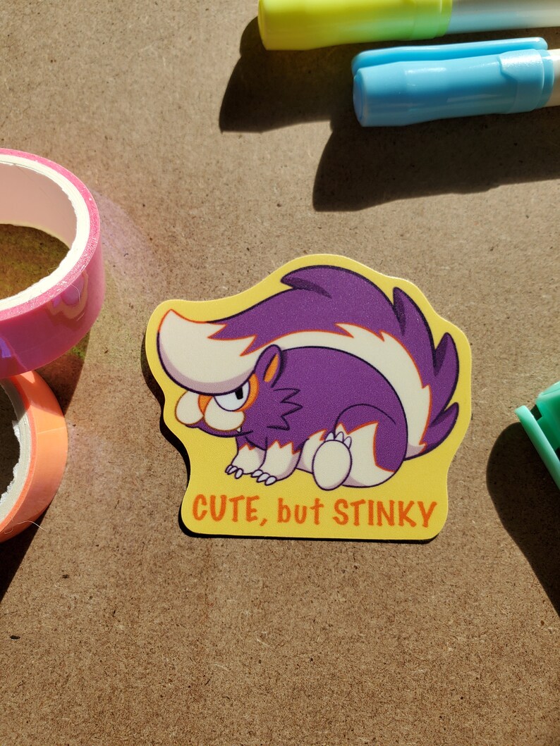 Cute Video Game Anime Cartoon Vinyl Stickers - Etsy